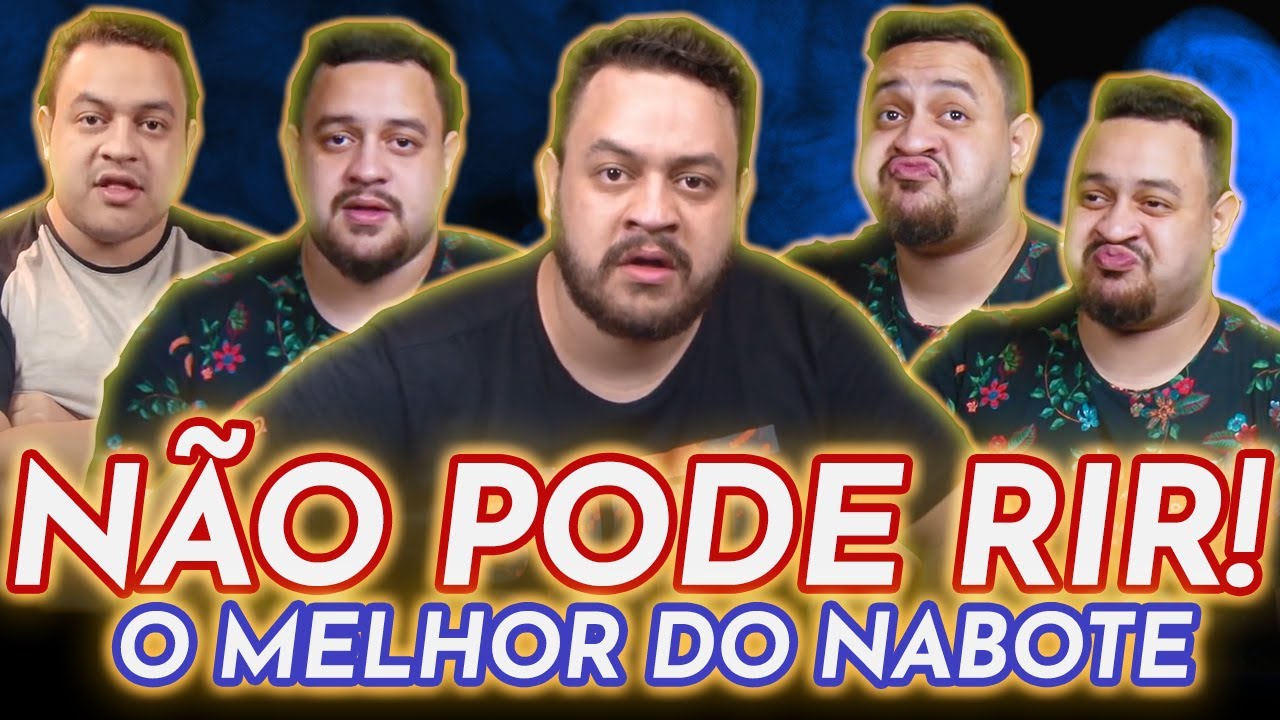 NÃO PODE RIR! MELHORES MOMENTOS de ESTEVAM NABOTE - YouTube
