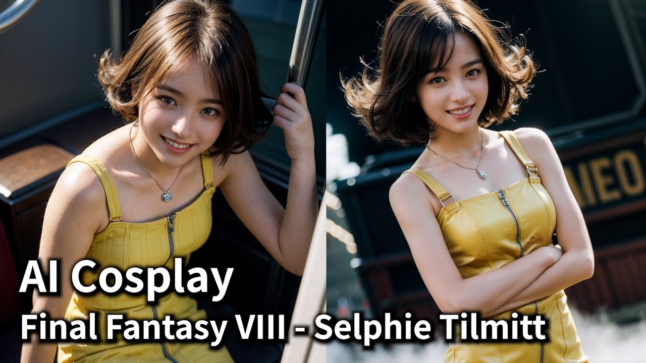 AI cosplay Final Fantasy VIII Selphie Tilmitt - YouTube