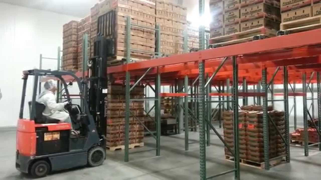 Zero Incline Horizontal Pallet Flow Rack Storage & Retrieval System ...