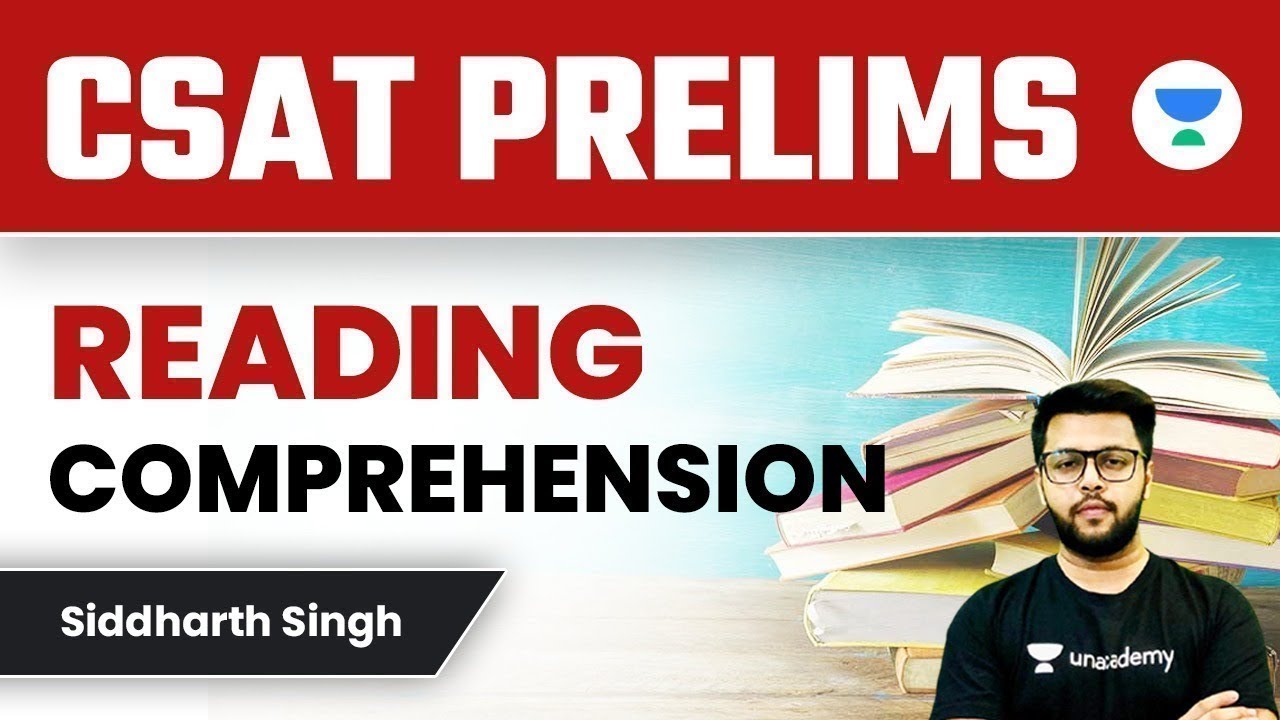 Csat Prelims Reading Comprehension Siddharth Singh Upsc Cse 2023