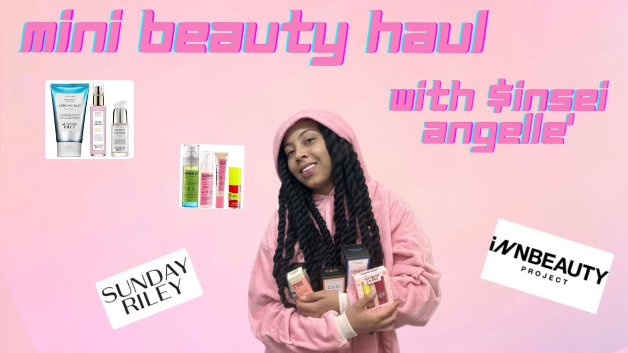 Mini Beauty Haul July 2024 Sunday Riley X Inn Beauty Project ($insei ...
