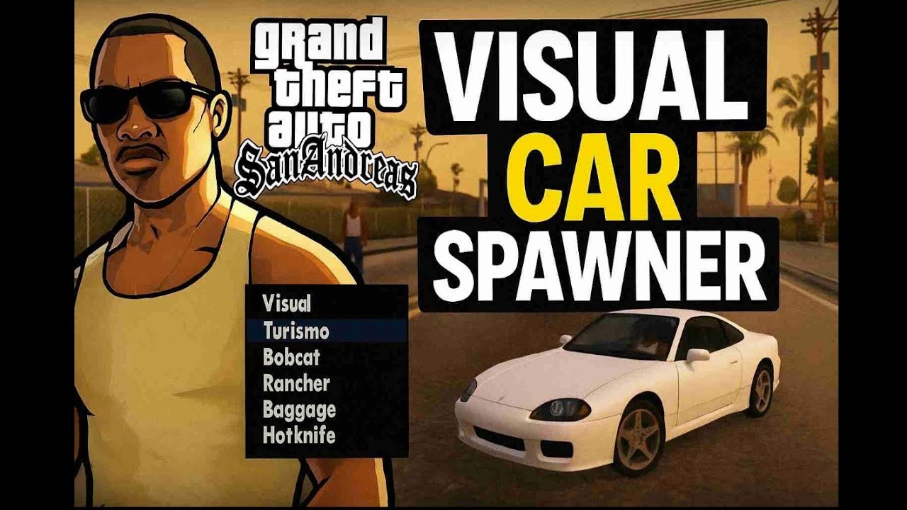 Installing Visual Vehicle Spawner mod into GTA San Andreas | 💯 Working ...