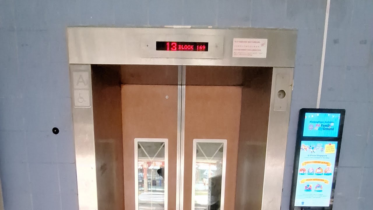 Block 169 Stirling Road HDB Dong Yang Elevator (Lift A) - YouTube