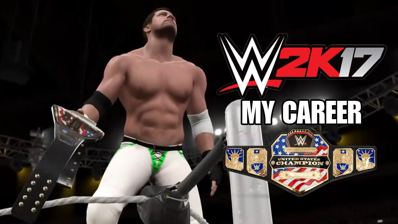 Wwe 2k17 My Career Winning The United States Championship Youtube