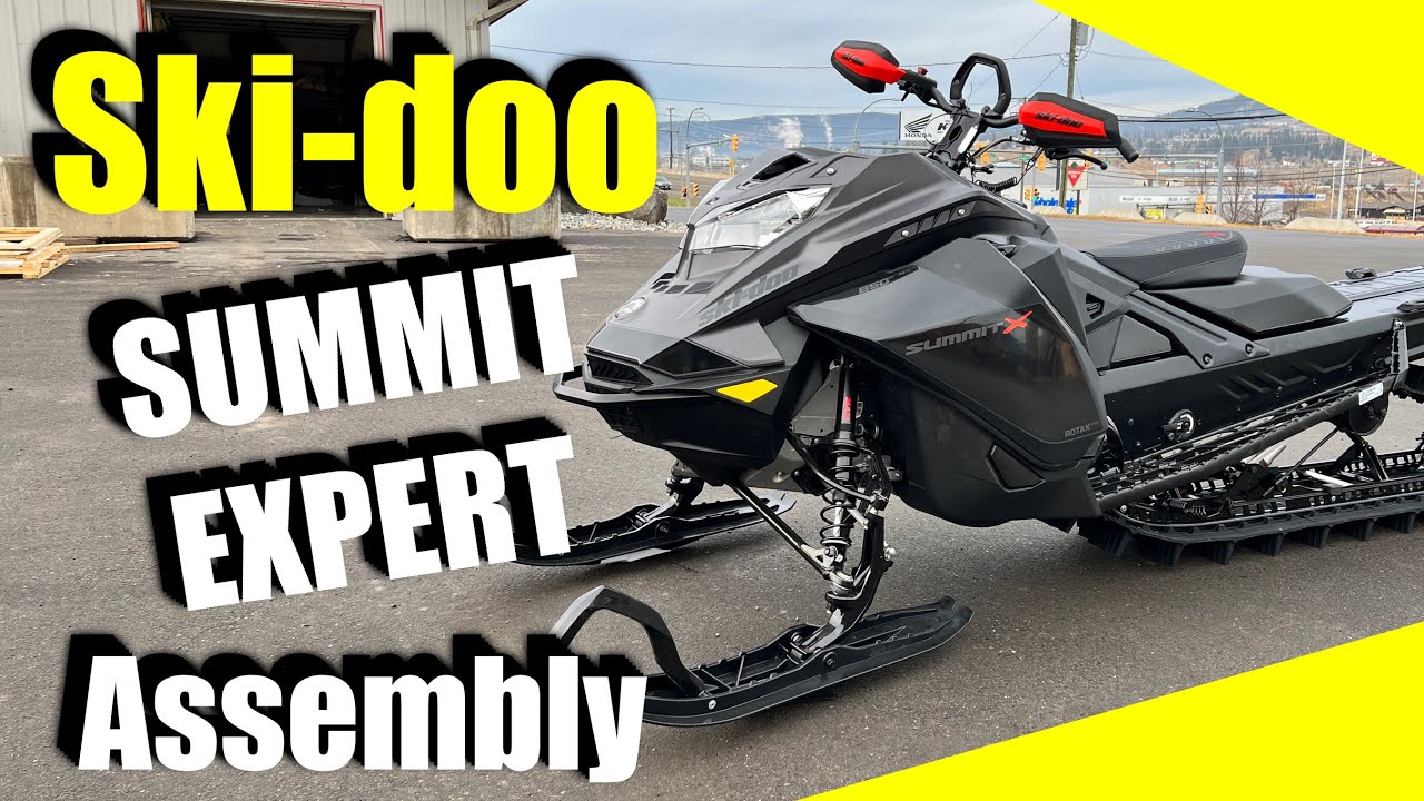 2022 Ski-doo SUMMIT EXPERT 850!!! Unboxing & Assembly / MAX'S MOTO SHOP ...