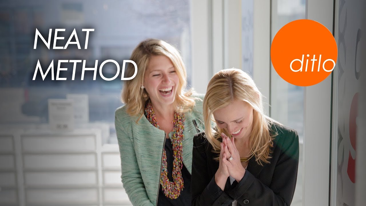 Ditlo features home organizers NEAT Method. - YouTube