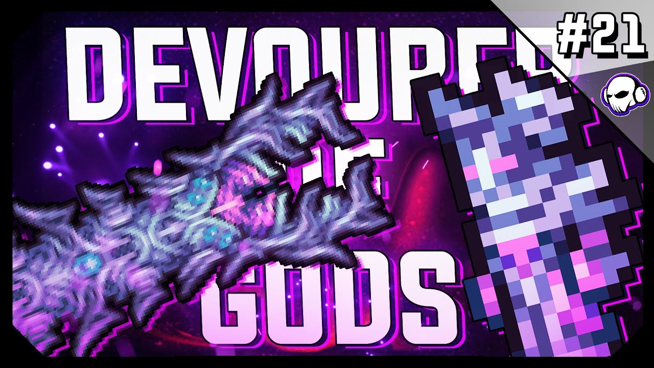 Nori's Modded Terraria #21: Devourer of Gods & God Slayer armour! - YouTube