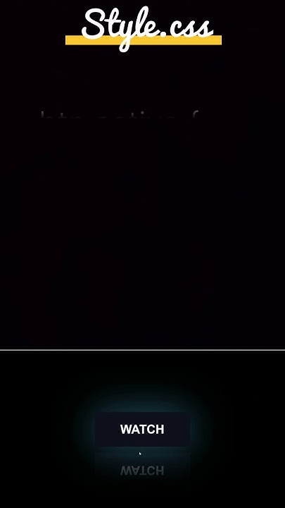 3D button using HTML CSS - YouTube