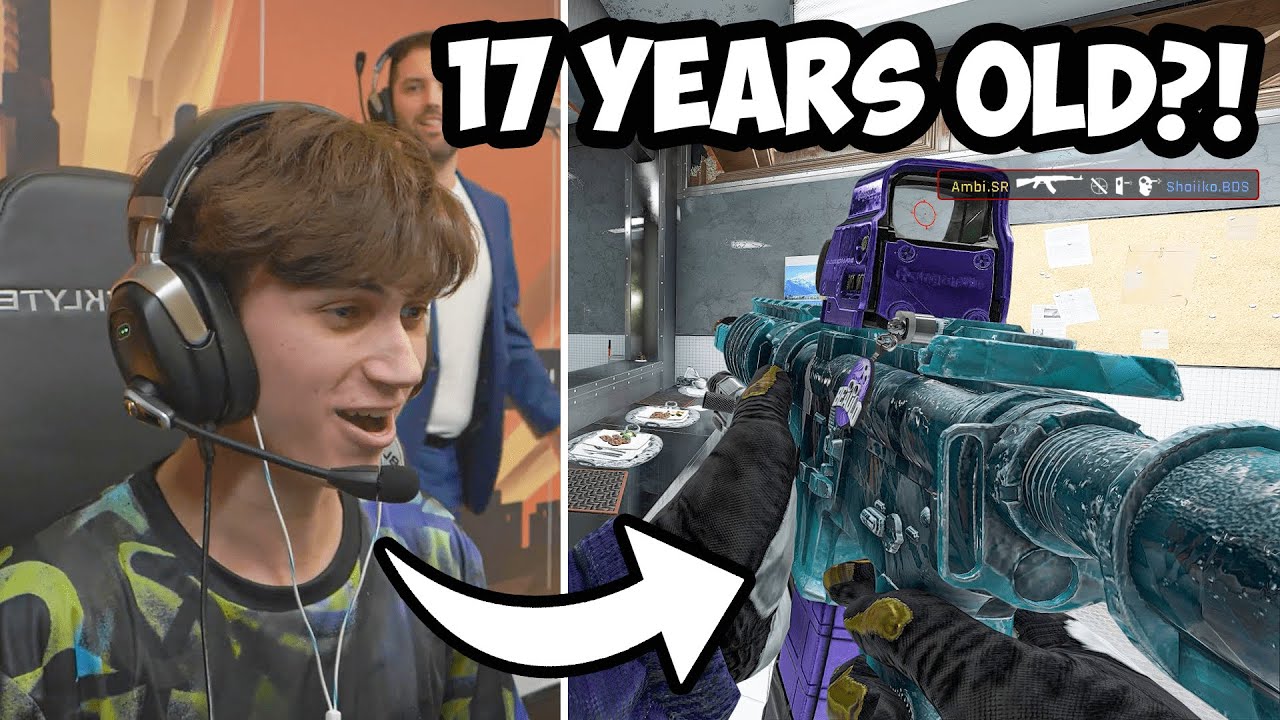 Meet Ambi: The Youngest Pro in Rainbow Six Siege History! - YouTube