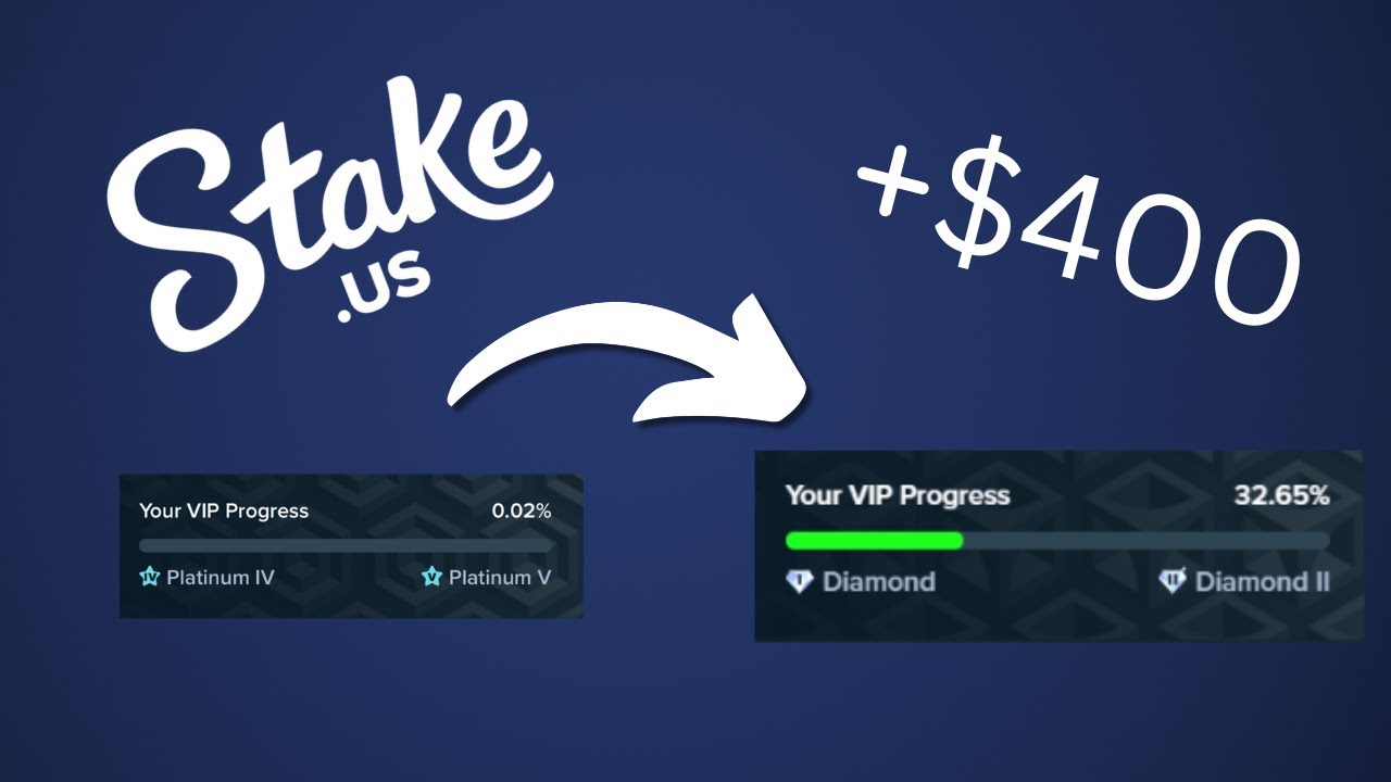 How To Reach Diamond VIP on Stake US With Gold Coins! - YouTube