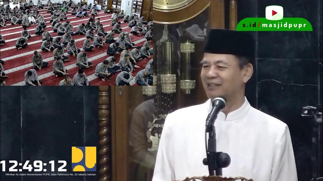 Ceramah Zhuhur Ramadhan / Prof.DR.Hamdani Anwar, MA / Masjid Assalam Kementerian PU 20250319 ...
