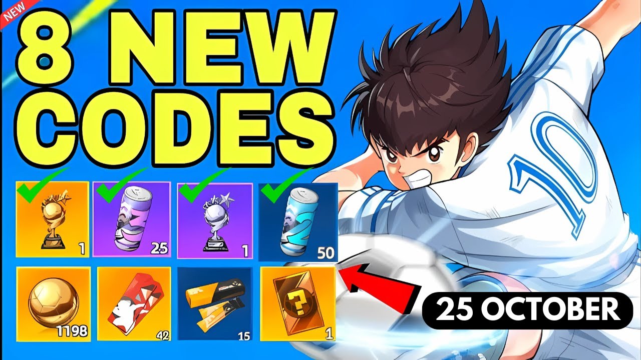 8 NEW] CAPTAIN TSUBASA ACE REDEEM CODE 2024 | NEW CAPTAIN TSUBASA CODES | GIFT CODE CAPTAIN ...