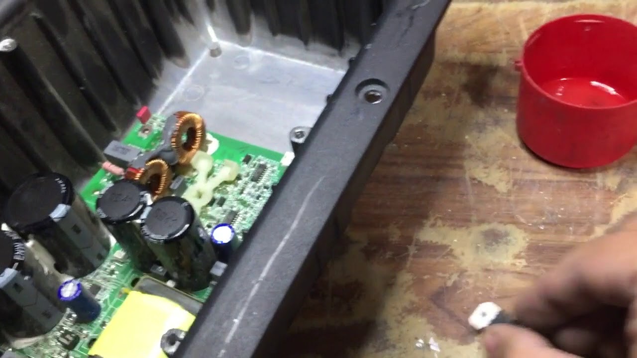 QSC KW152 Reparacion, disculpen el error, aclaración en la descripción ...