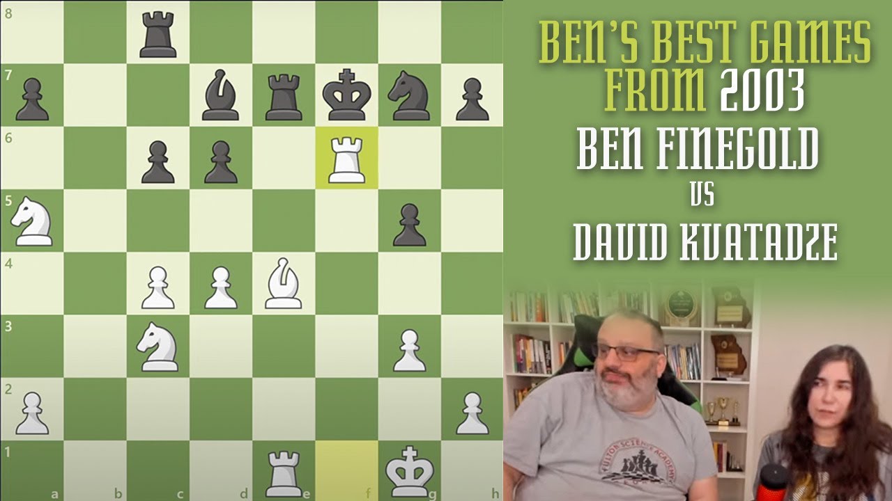 Ben's Best from 2003: Ben Finegold vs David Kvatadze - YouTube