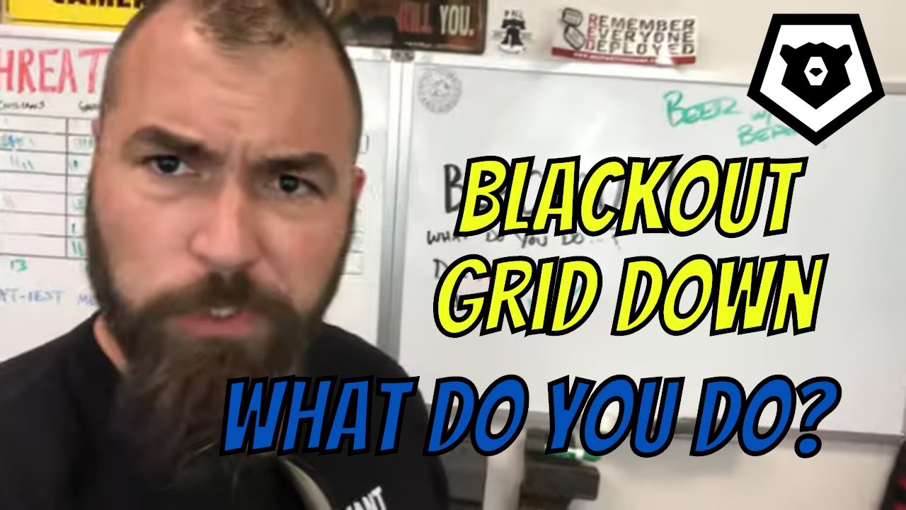 Blackout & Grid Down! What do you Do? - YouTube