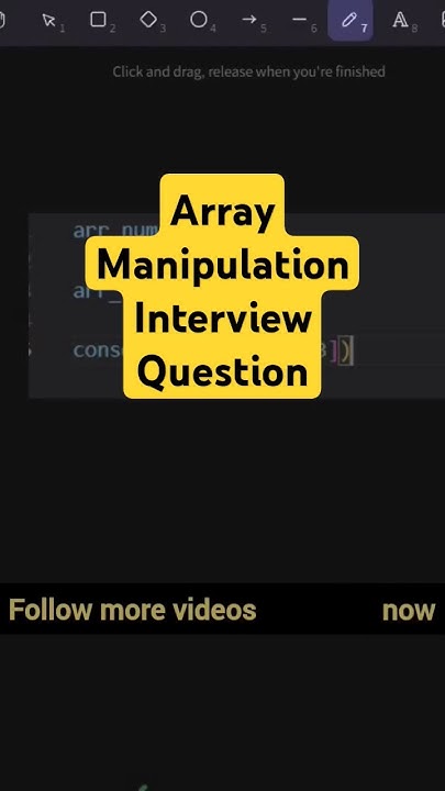 array manipulation mcq/#interview question #javascript #trending #shortsvideo #shortsfeed # ...