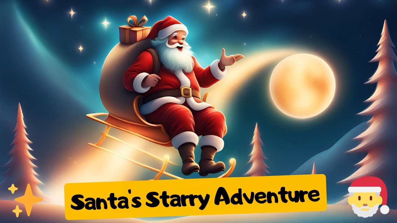 Cool Stories for Kids | SANTA'S STARRY ADVENTURE | Popular Bedtime ...