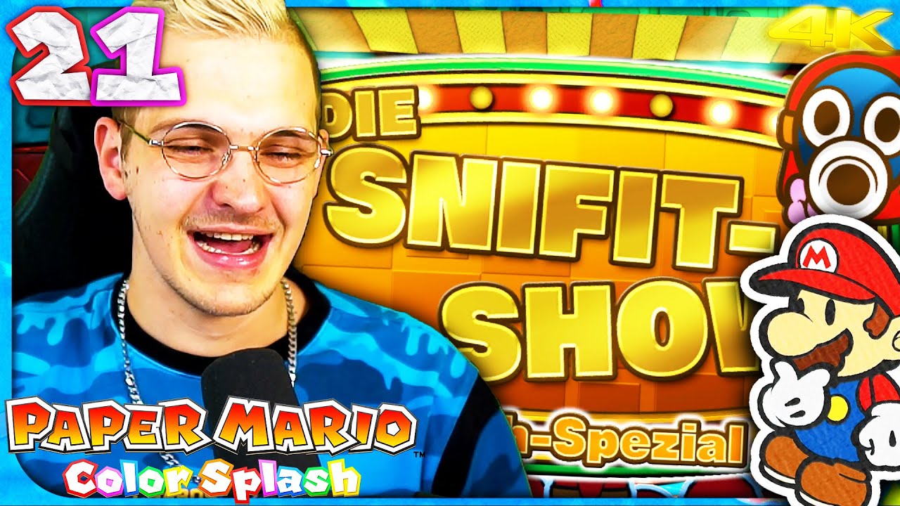 Let's Play Paper Mario: Color Splash #21 🌈 Die epische Snifit-Show im ...