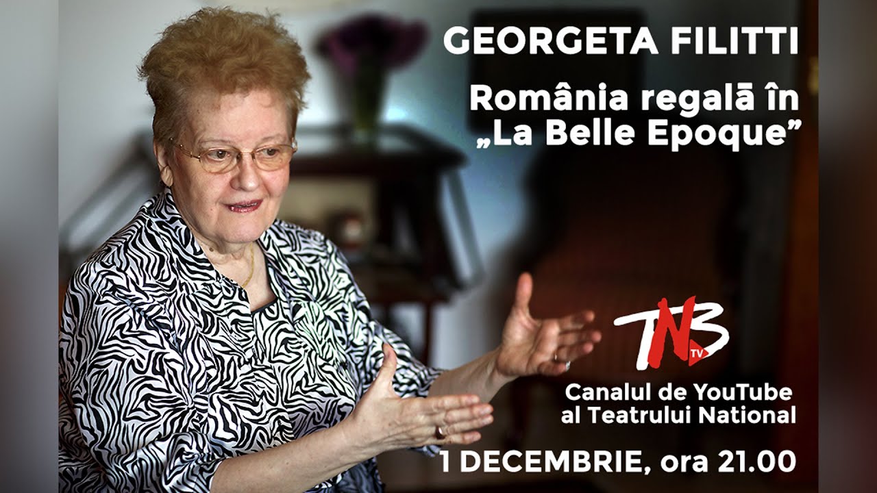 Georgeta Filitti - Conferința ”România regală în La Belle Epoque” - YouTube