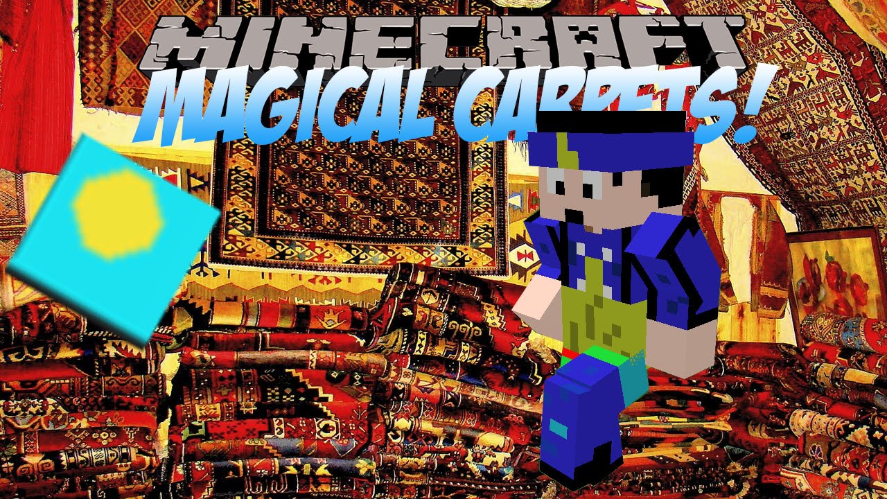 Minecraft | Magical Carpets! (carpets that say hello?) | Mod Showcase ...