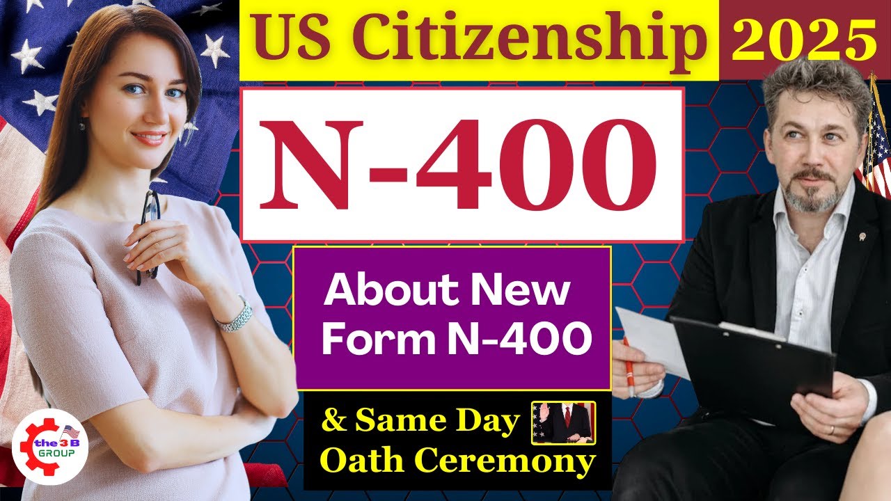 NEW! (Form-N400) US Citizenship Interview 2025 Questions & Answers ...