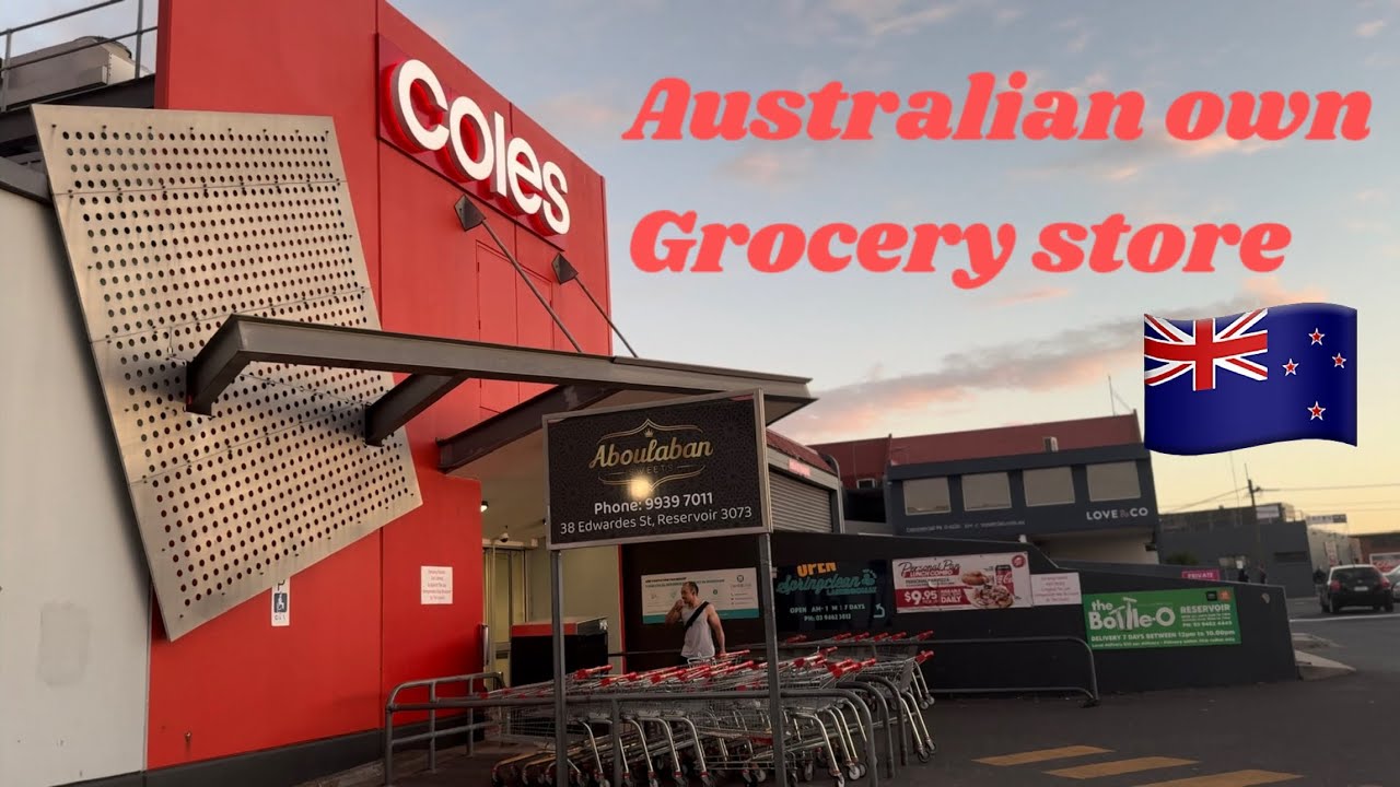 Melbourne Coles 😀 || Dinner at Al jannah chicken charcoal // 06/03/2024 ...