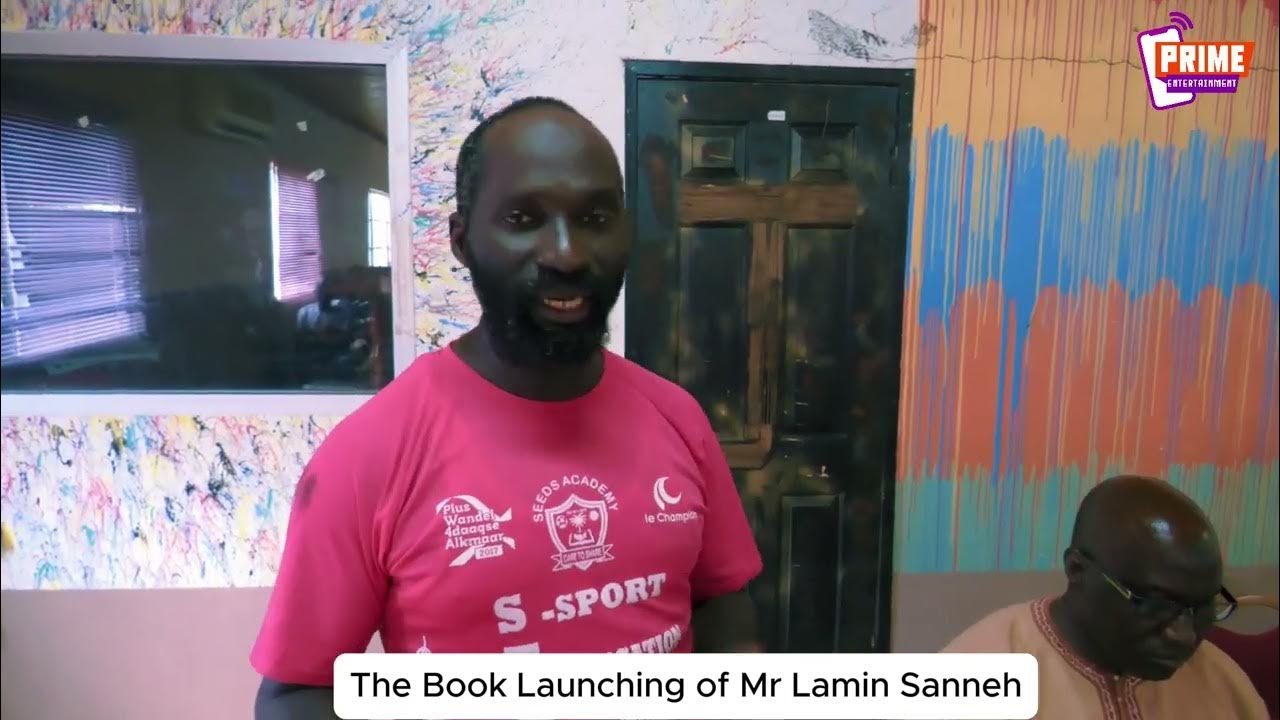 THE BOOK LAUNCHING OF MR LAMIN SANNEH - YouTube