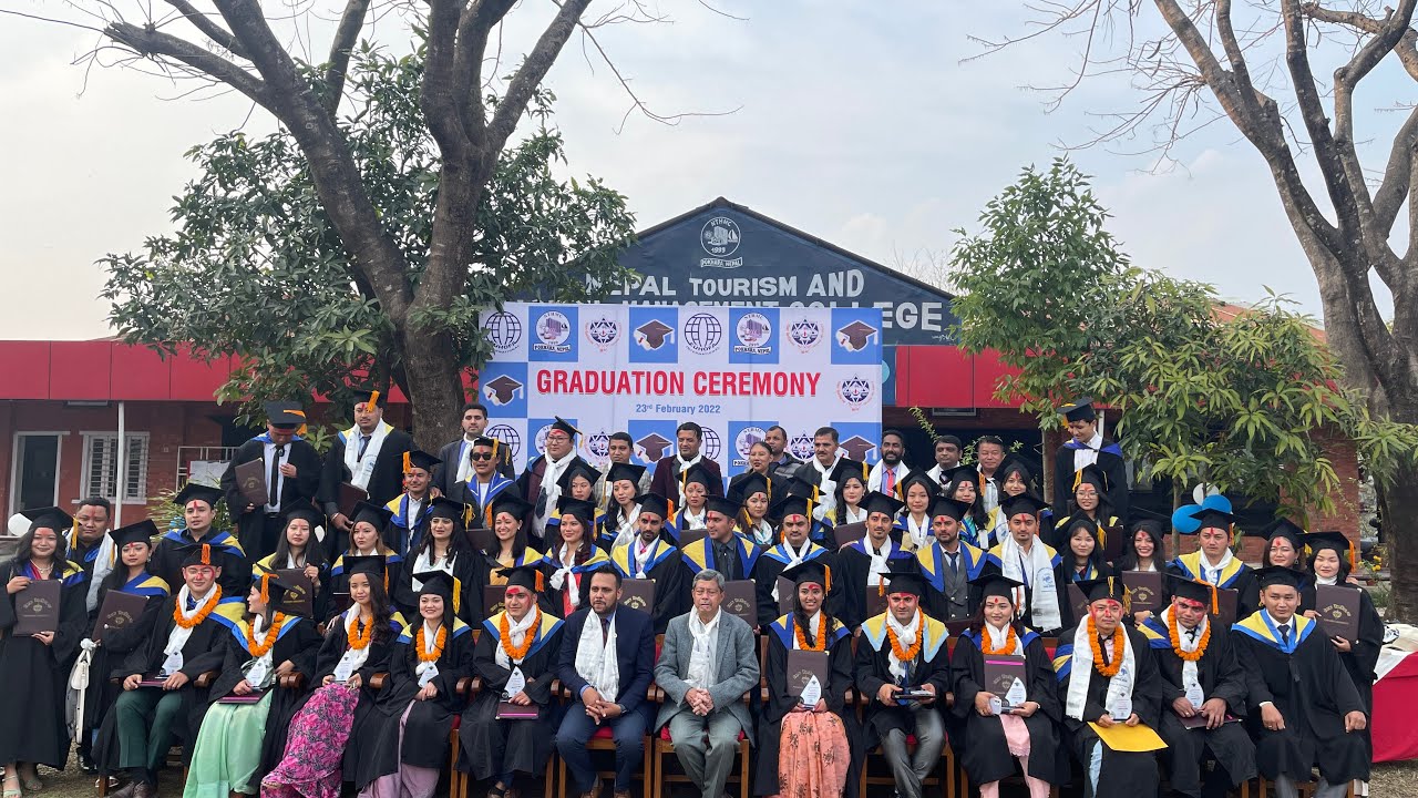 Graduation ceremony🎓🎉| NTHMC | Pokhara university - YouTube