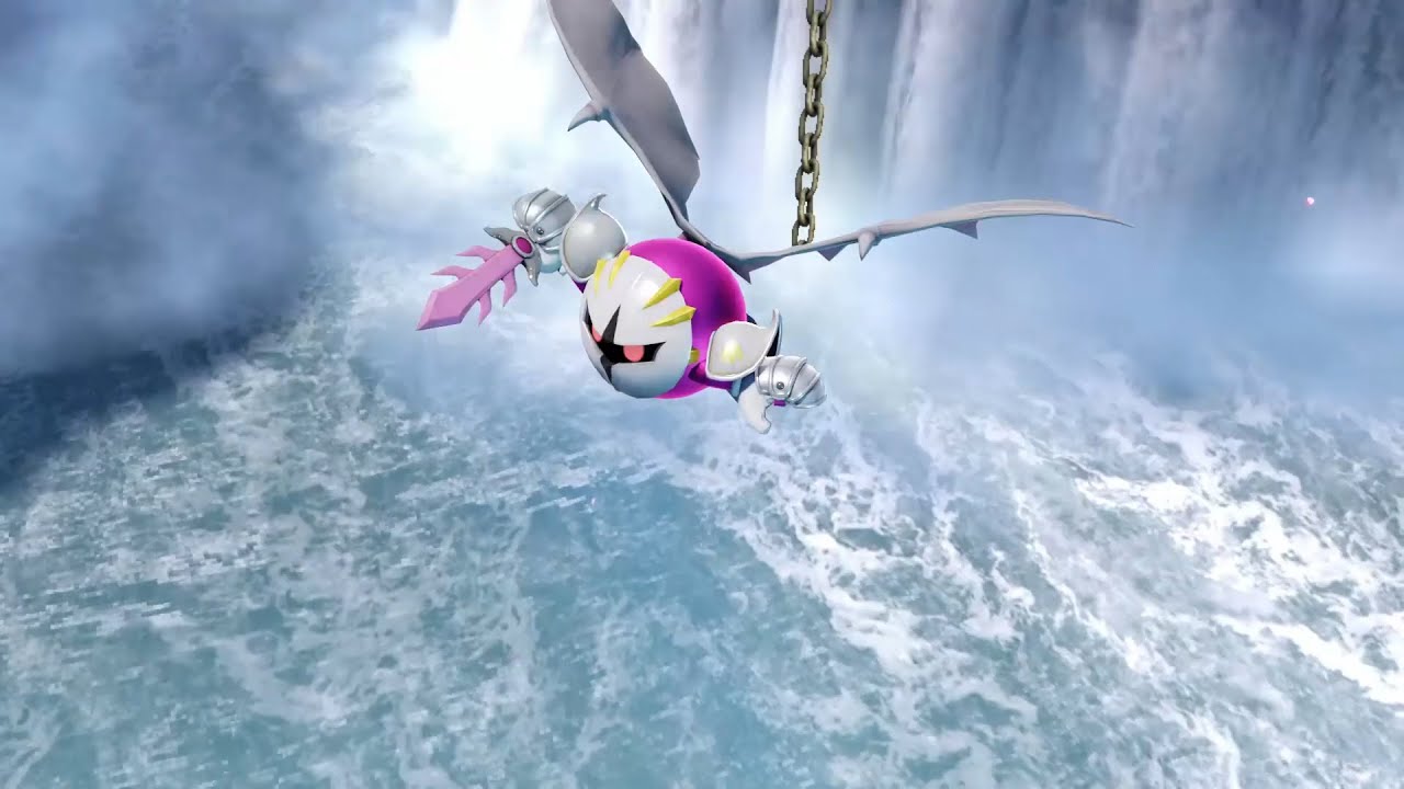 Meta Knight Cursing and Falling - YouTube