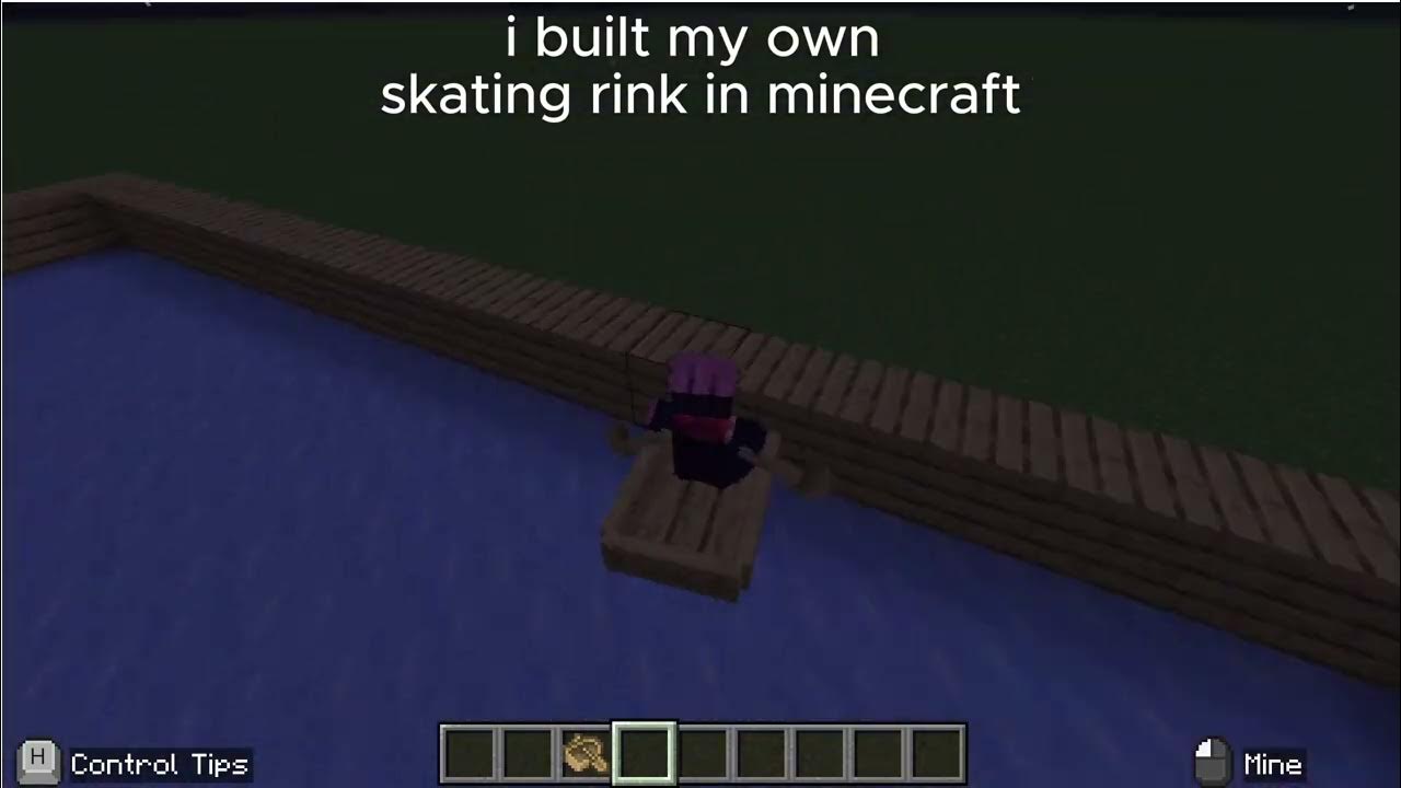 skating rink in Minecraft - YouTube