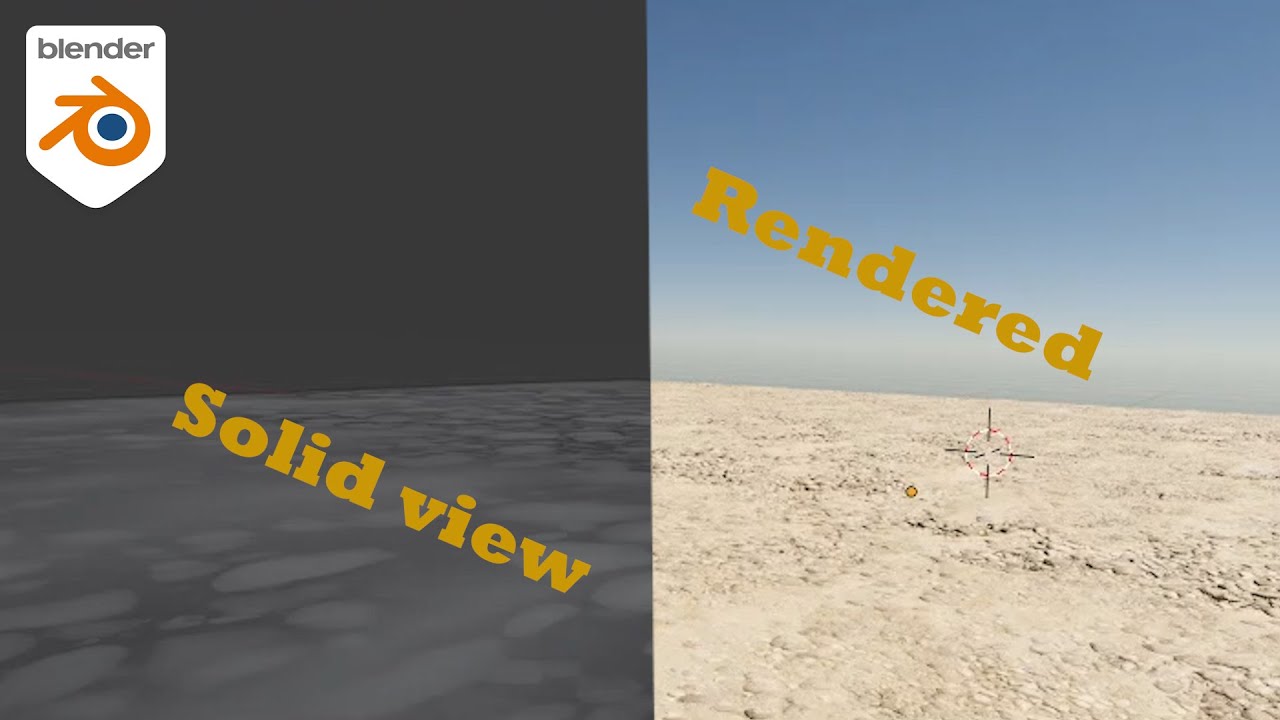 How to get Realistic Ground Textures in Blender 3d - YouTube