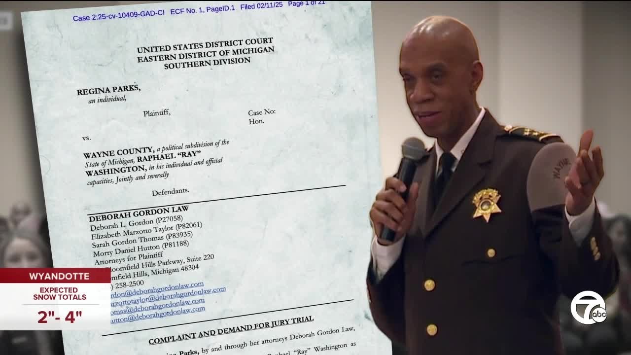 Wayne County Sheriff Raphael Washington accused again of sexual ...