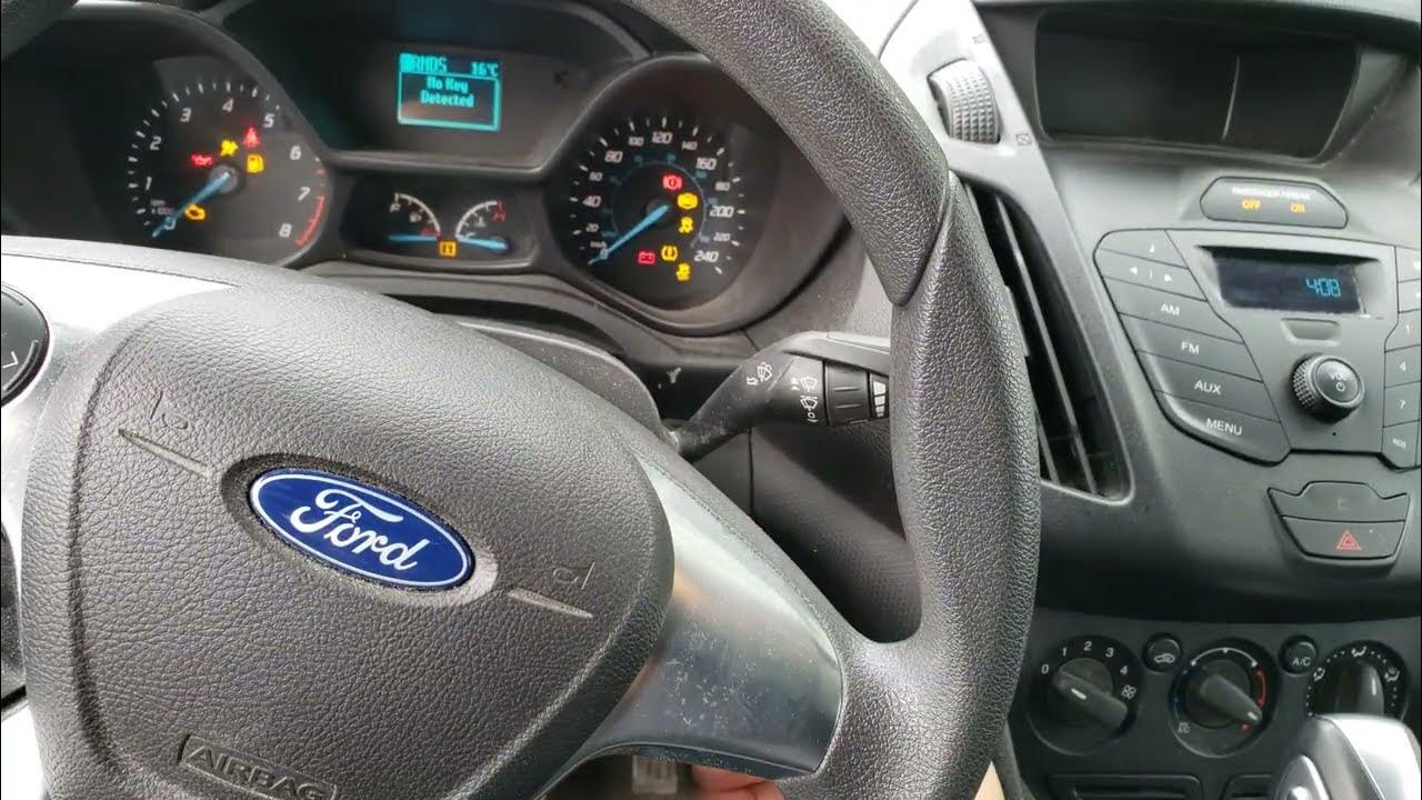 2014 Ford Transit Connect key and remote programming - YouTube