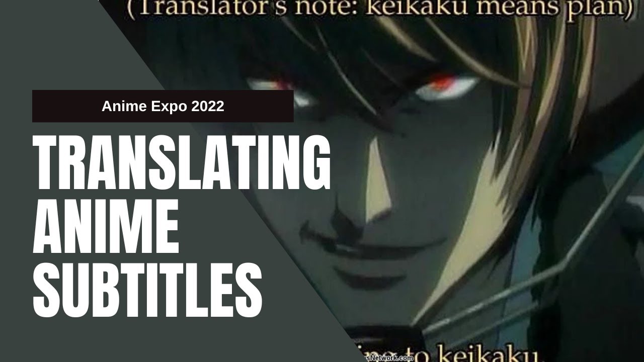 Translating Anime Subtitles: Let's Get Creative! - YouTube