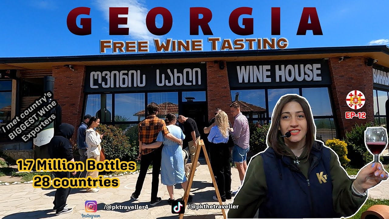 🇬🇪 Georgian Free Wine Tasting: A Curiosity That Won't Disappoint - Georgia in Tamil - WBT S1 E12 ...
