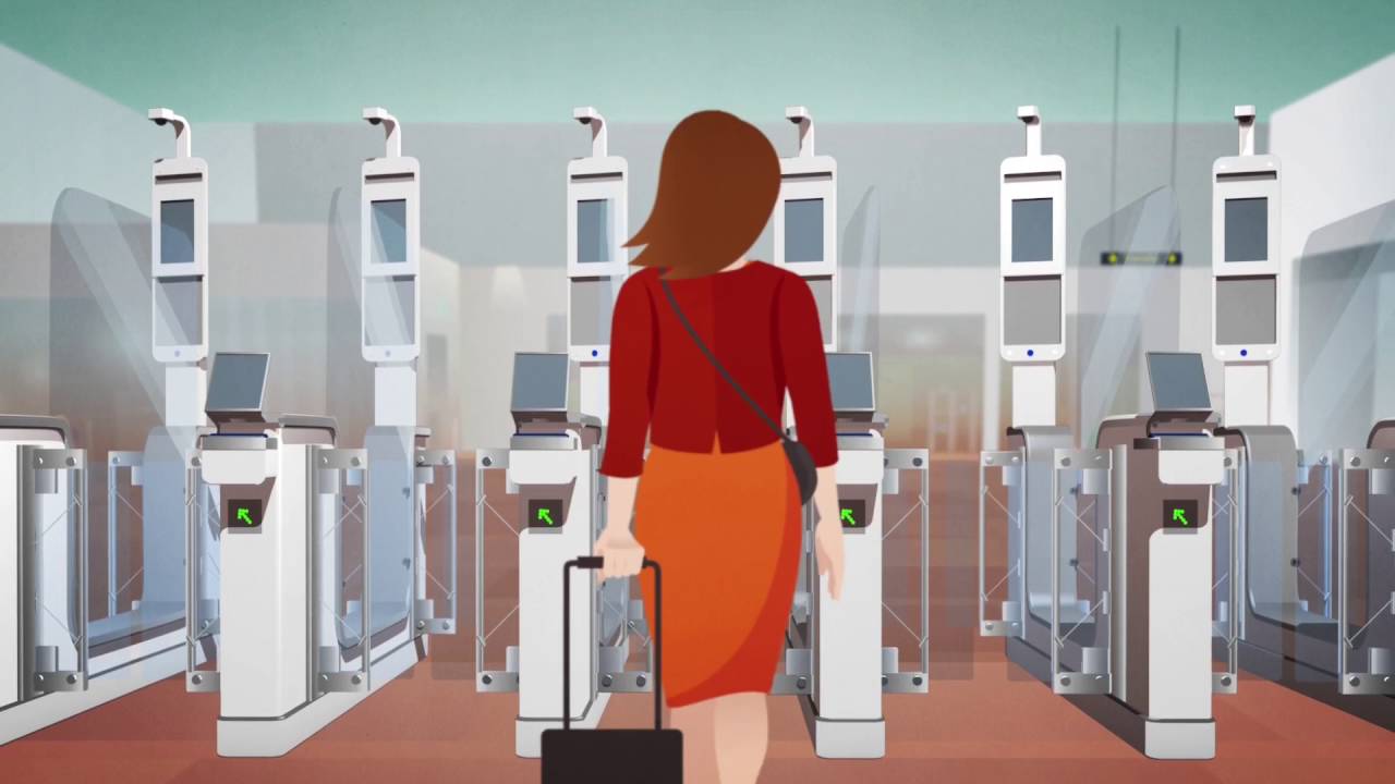 Self Service Passport Control | CPH Airport - YouTube
