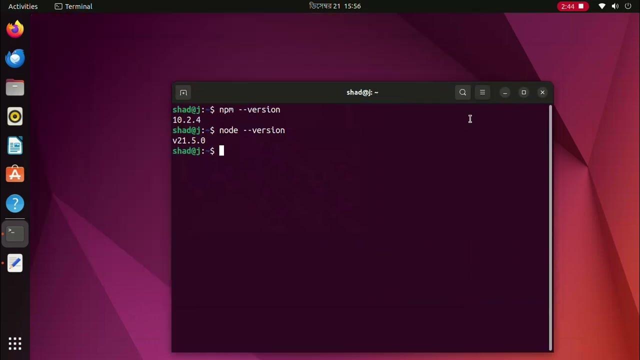 Tutorial - 3: Step-by-Step Guide to Update Node JS and npm on Ubuntu ...
