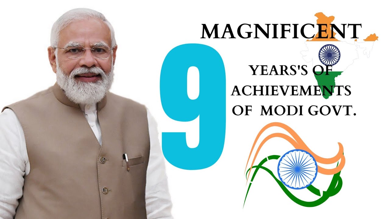 9 Years of Modi Government || MODI GOVT. ACHIEVEMENTS || विकास के नौ ...