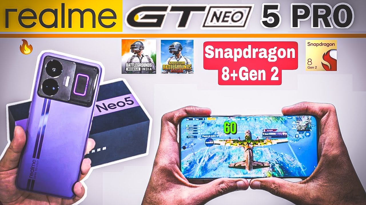 Realme GT Neo 5 Pro Pubg Test.😱 Realme GT Neo 5 Pro Pubg Graphics test ...