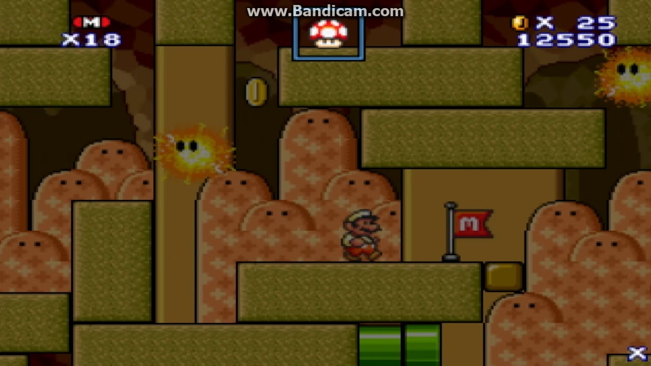 Super Mario World Fusion | World 2-2: Sparky Hideout - YouTube