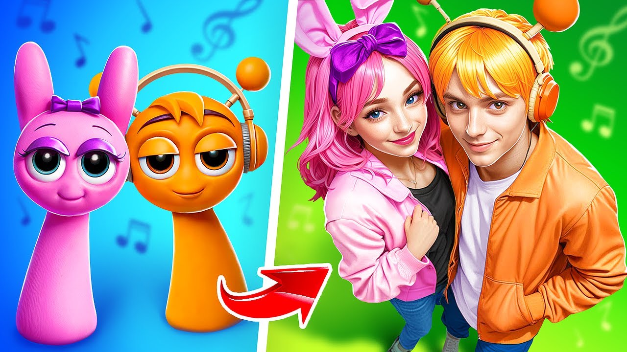 How to Become Sprunki! Incredibox Sprunki in Real Life! - YouTube