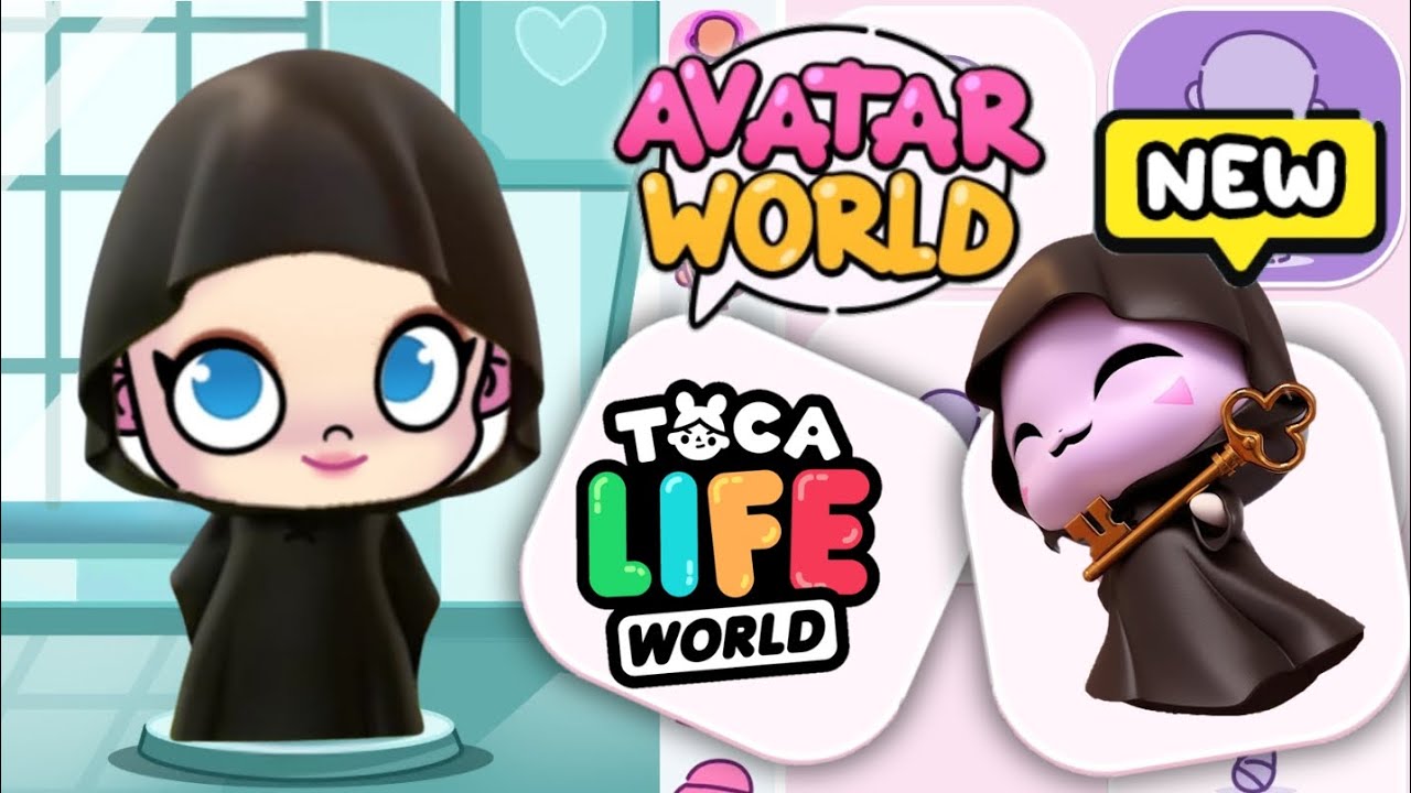 HOW TO MAKE MASKPING TEENIEPING IN AVATAR WORLD AND TOCA BOCA WORLD 😍 ...