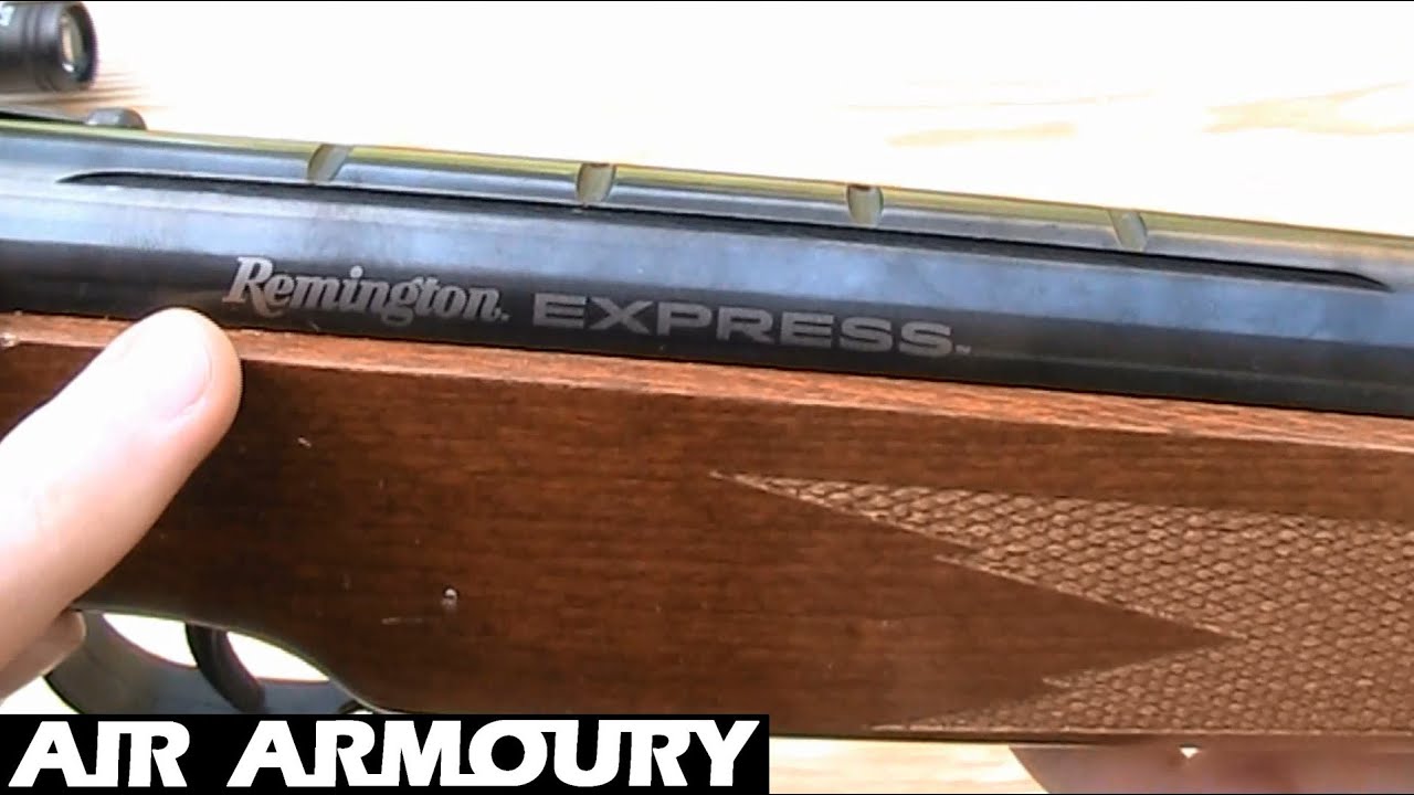 Remington Express Air Rifle | Air Armoury - YouTube