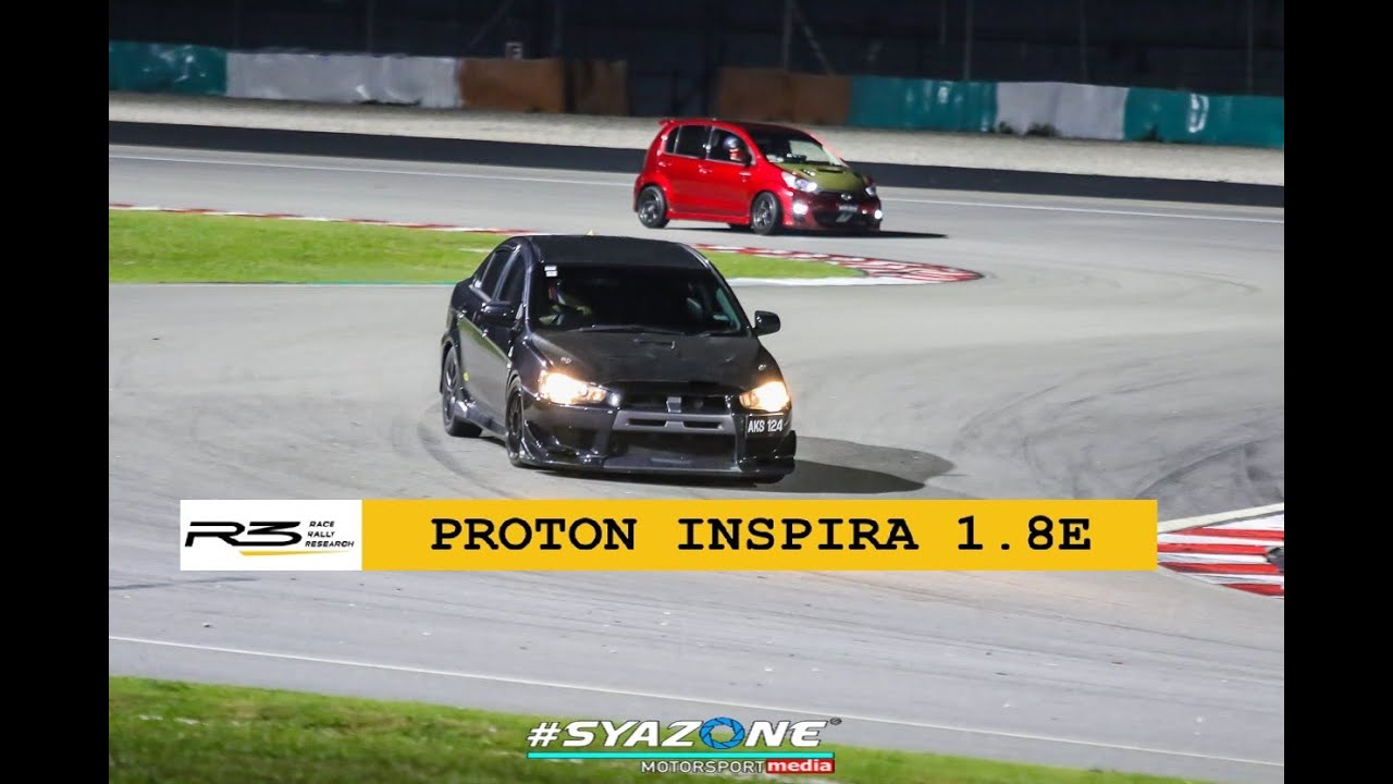 Proton Inspira R3 Performance SP AUTO Trackday Highlights - YouTube