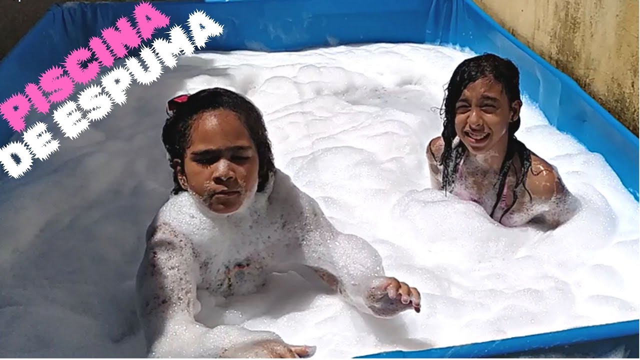 DESAFIO NA PISCINA DE ESPUMA - CHALLENGE IN THE FOAM POOL I RETO EN LA ...