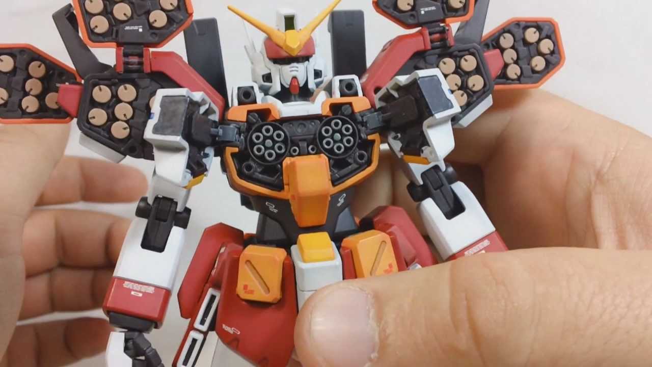 Gundam Review: MG Gundam Heavyarms EW pt02 - YouTube