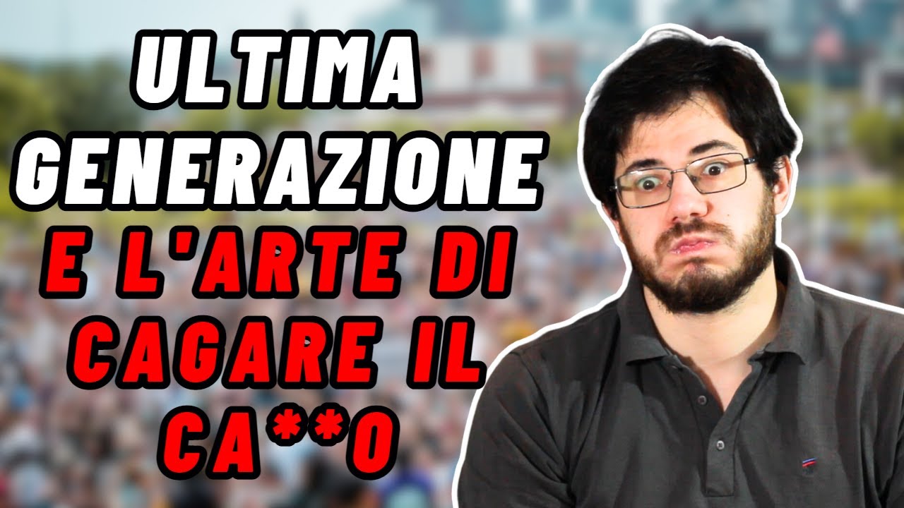 ULTIMA GENERAZIONE E L'ARTE DI CAGARE IL CA**O - YouTube