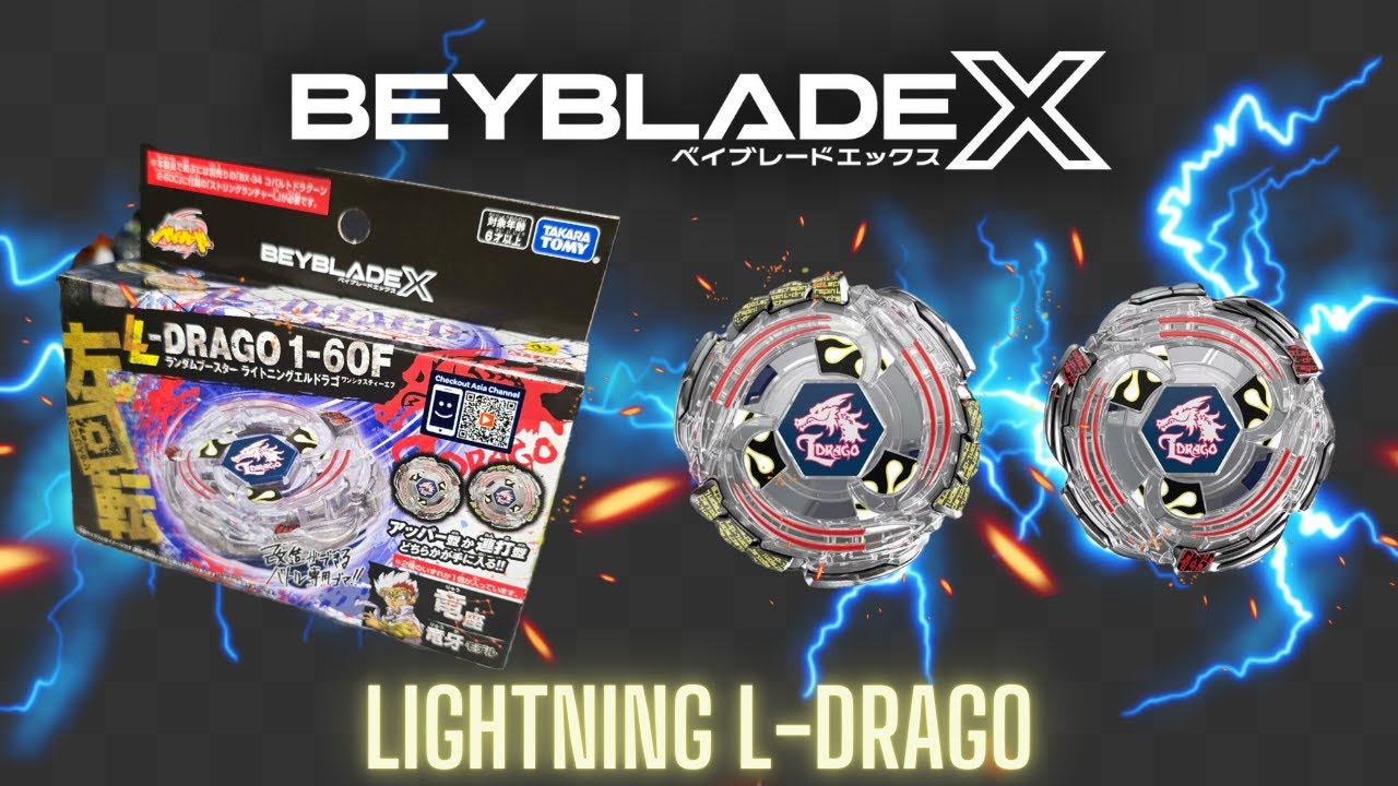THE FORBIDDEN BLADE RETURNS | Lightning L-Drago Unboxing and Overview ...