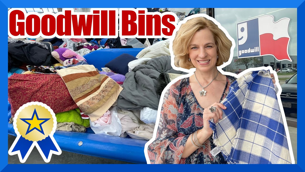 Goodwill Outlet shopping in the bins! It's a whole new way to shop and ...