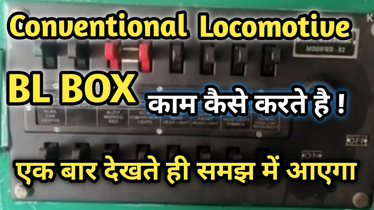 BL Box 🚆 | Locomotive Safety Device | Track Wallah | Conventional Loco ...